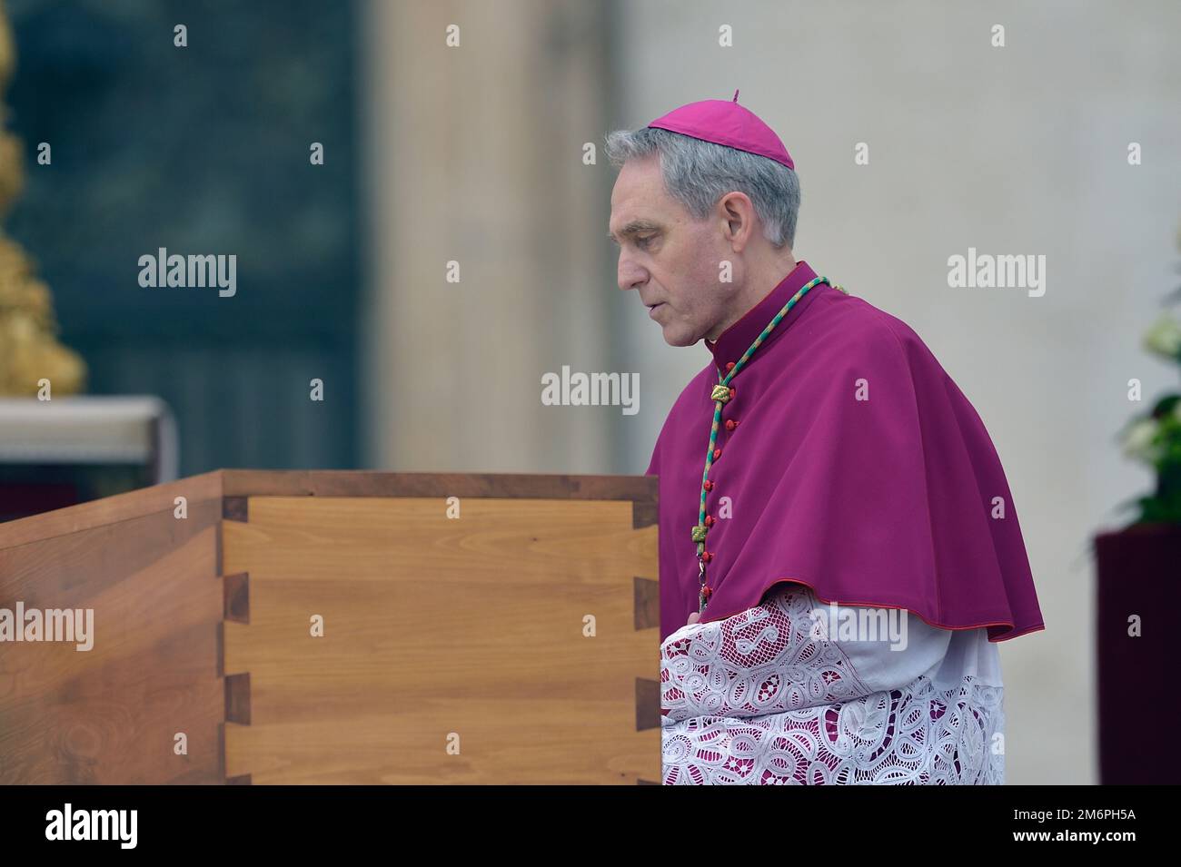 Vatican City State, . 05th Jan, 2023. Archbishop Georg Ganswein attends ...