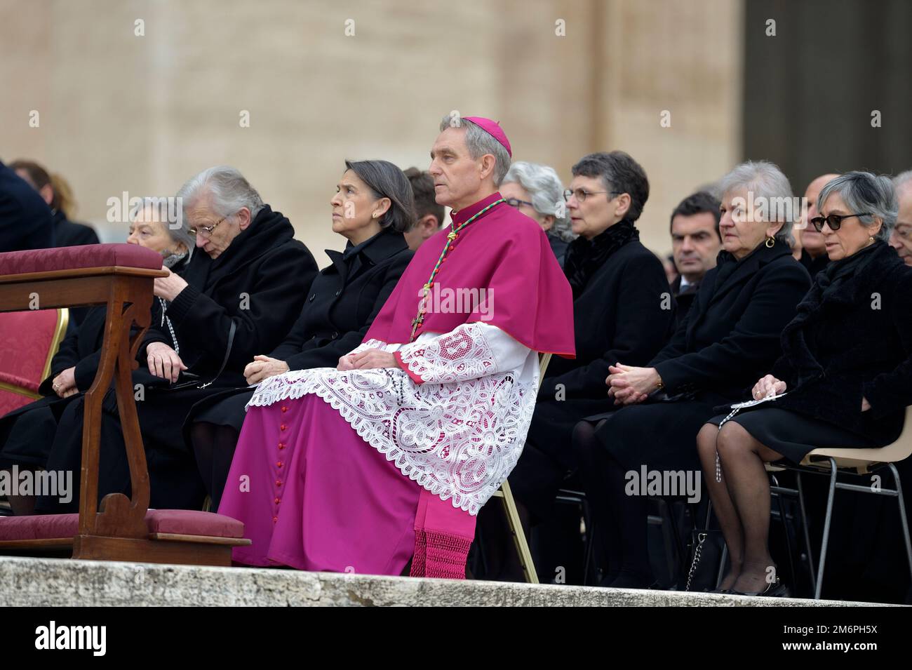 Vatican City State, . 05th Jan, 2023. Archbishop Georg Gansweinattends ...