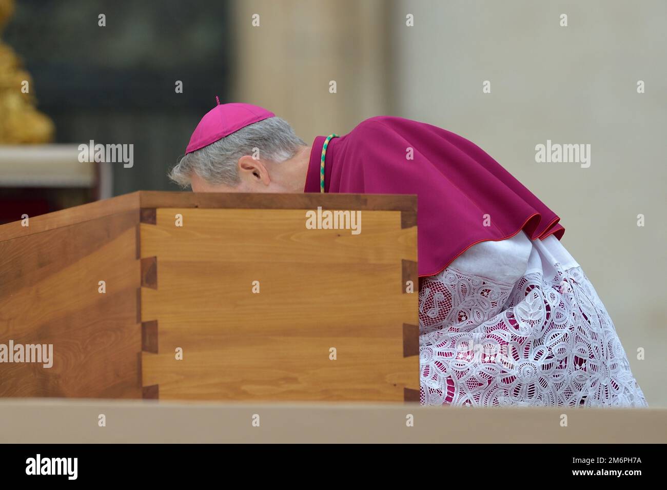 Vatican City State, . 05th Jan, 2023. Archbishop Georg Ganswein attends ...