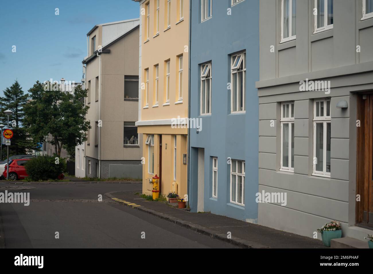 Colorful Buildings in Iceland's Capital City Reykjavik Stock Photo - Alamy