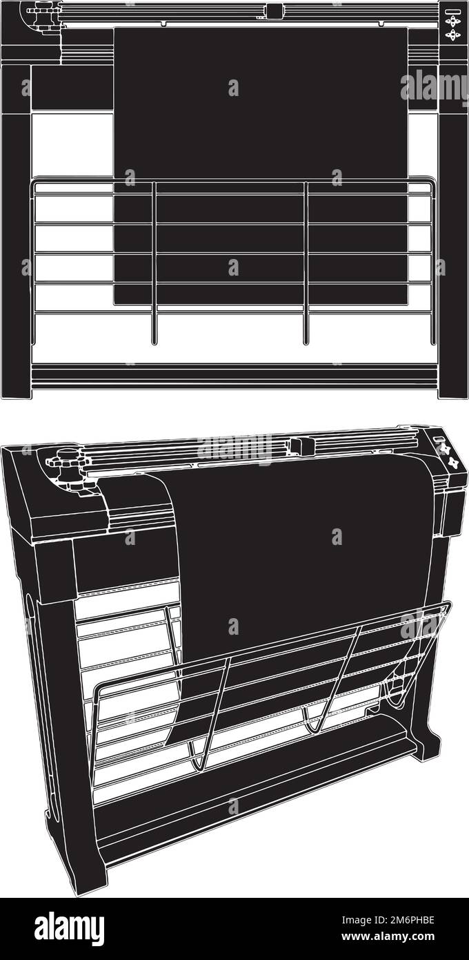 Plotter image Black and White Stock Photos & Images - Alamy