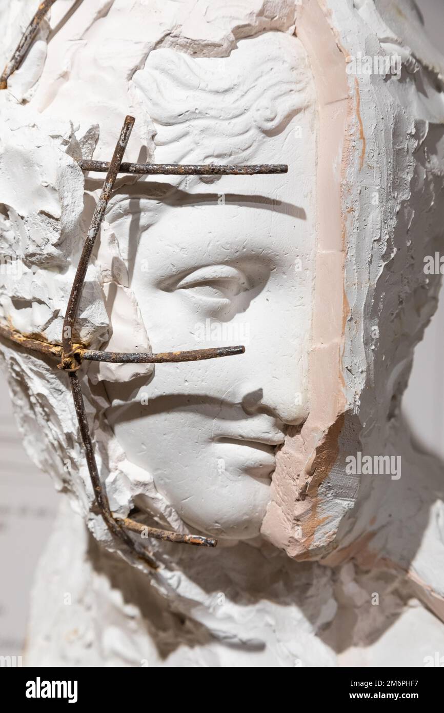 Possagno, Italy: Art creation with gypsum. Concept of idea, creativity ...