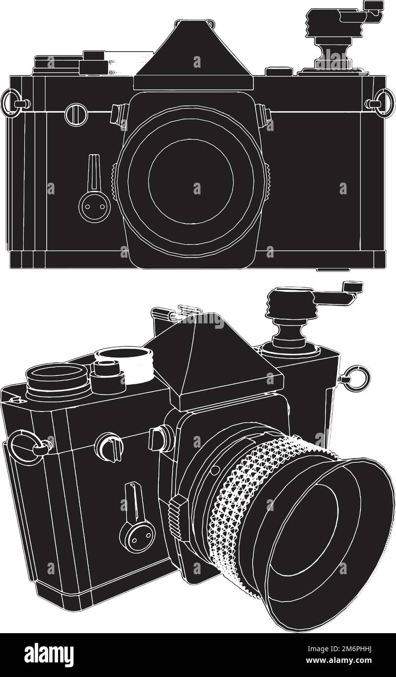 Zoom reflex Stock Vector Images - Alamy