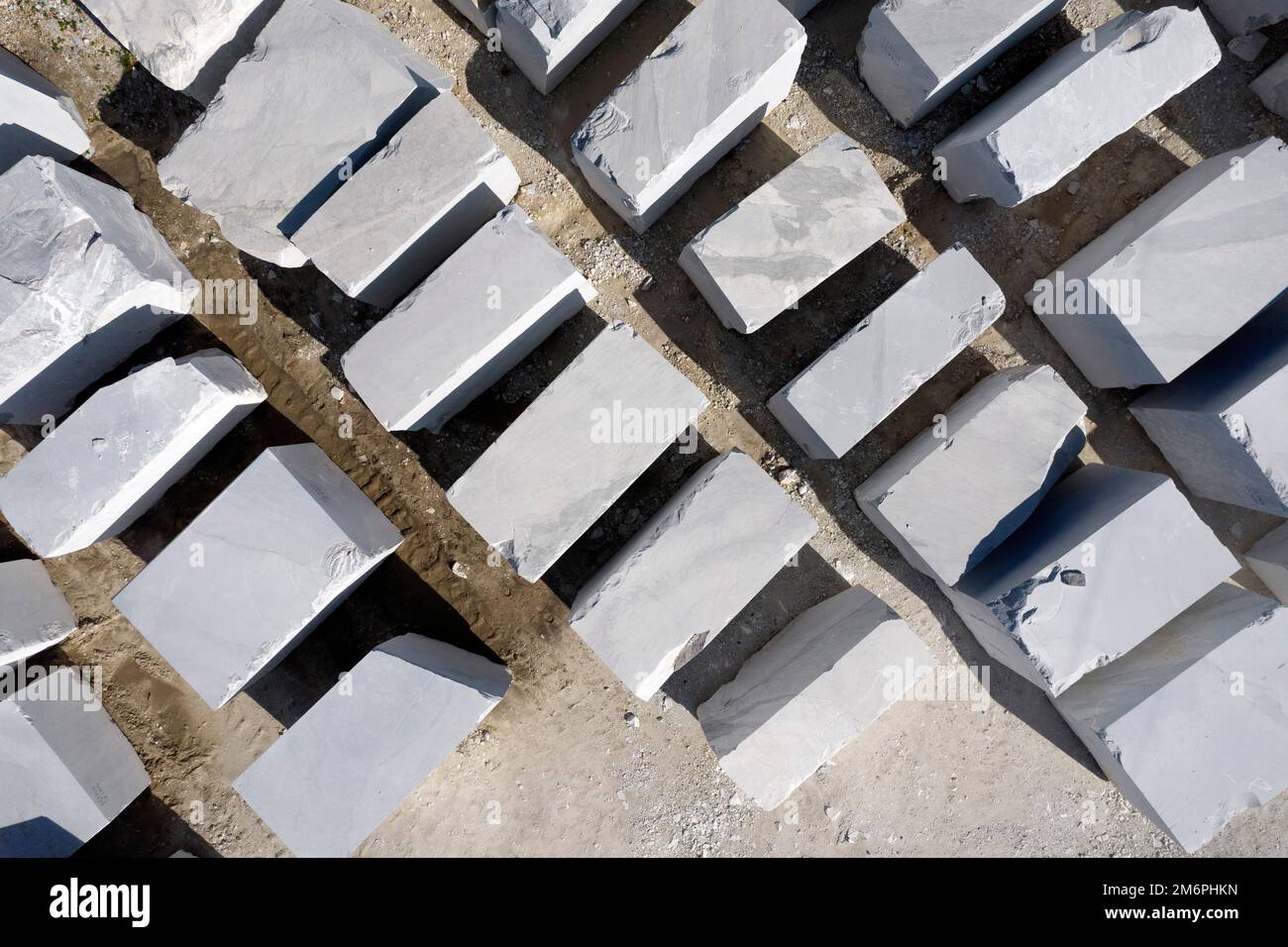 An aerial view of a stone quarry hi-res stock photography and images ...