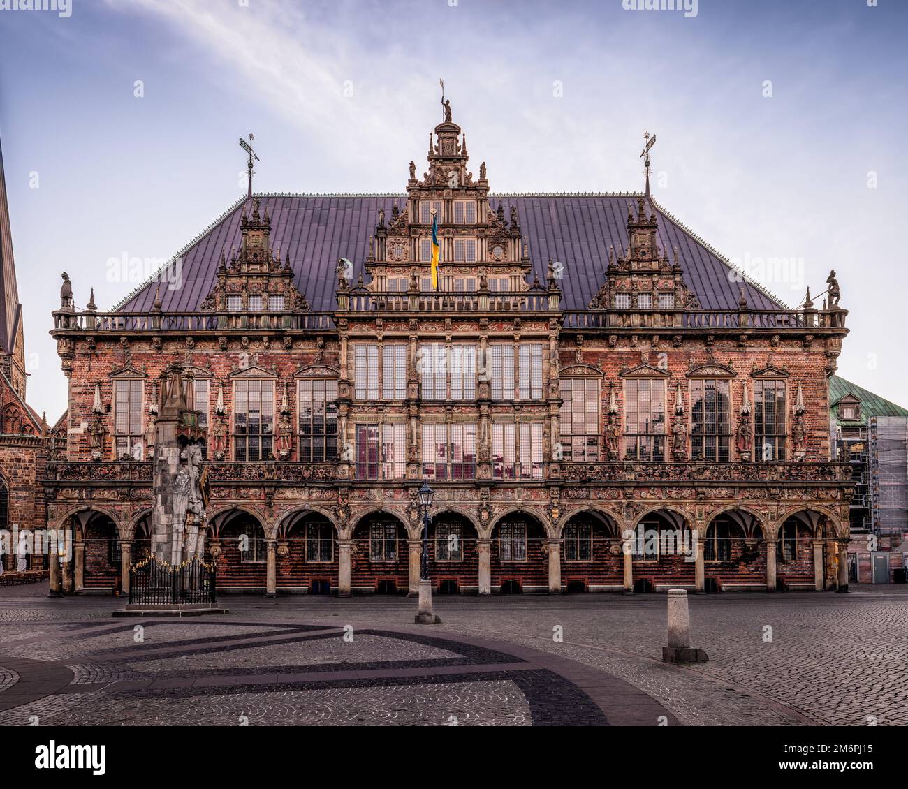 Amazing old town hall of Bremen Stock Photo - Alamy