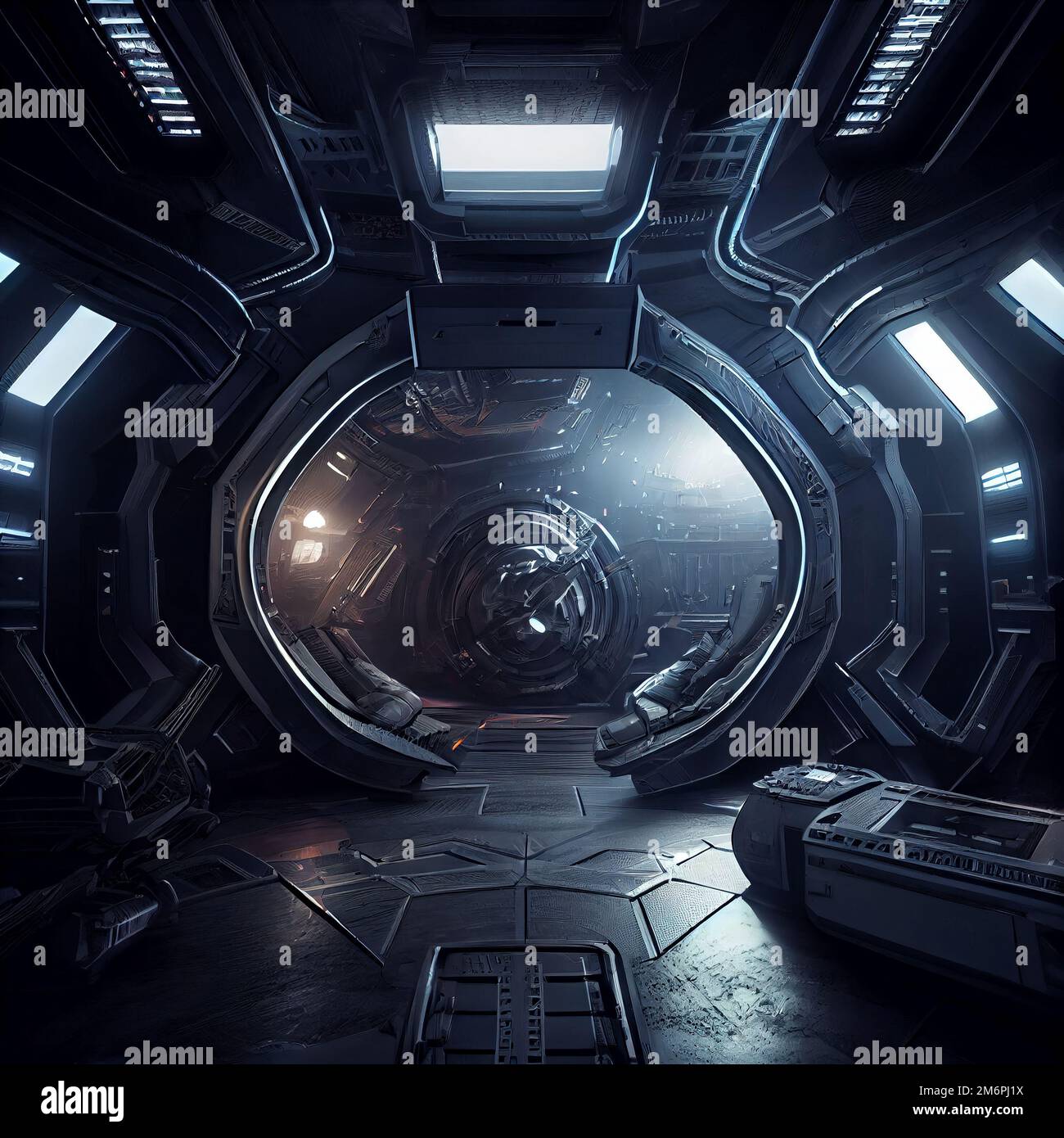 Round walls with alien art hi-res stock photography and images - Alamy