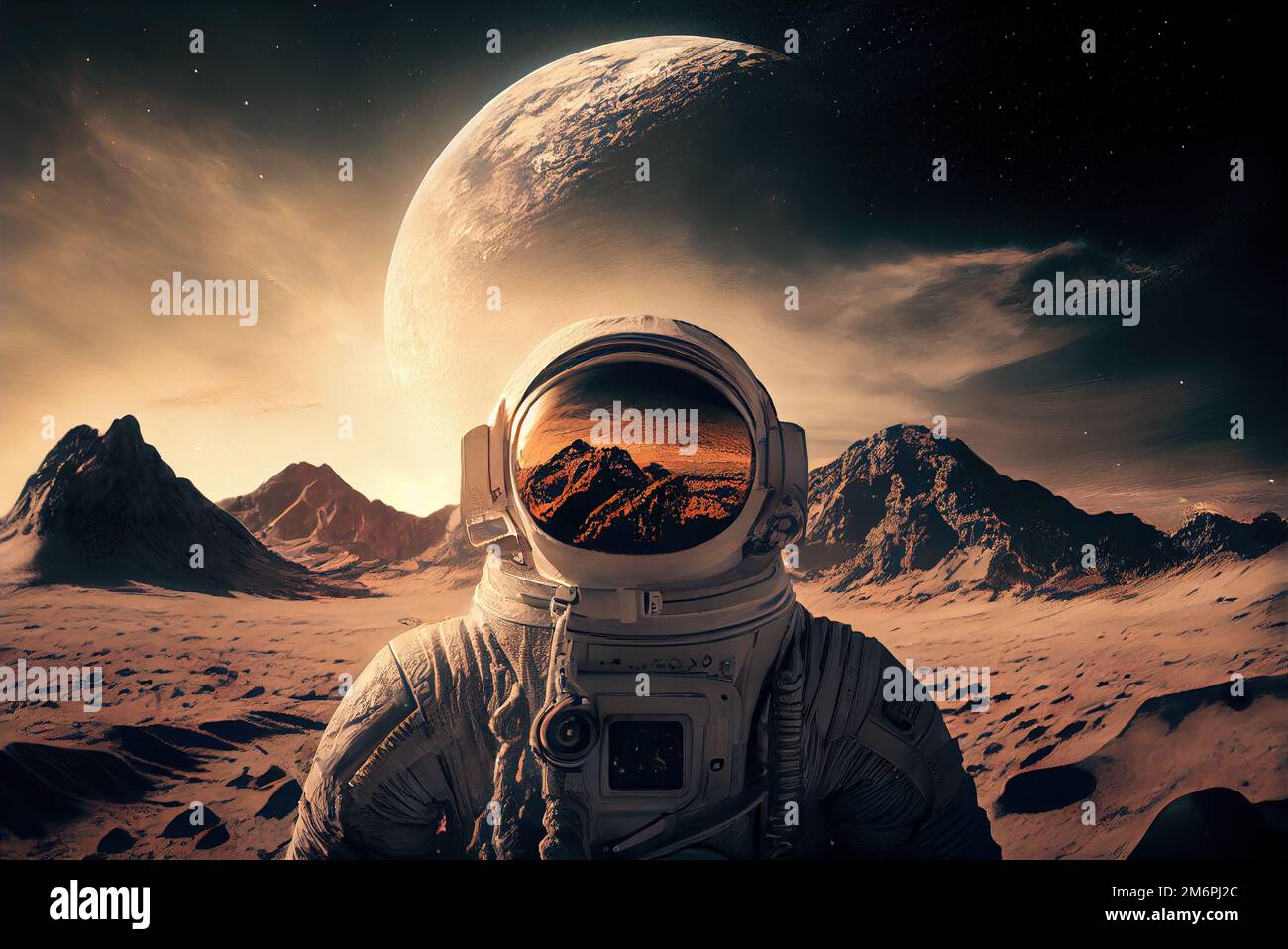 Nasa astronaut suit helmet space hi-res stock photography and images ...