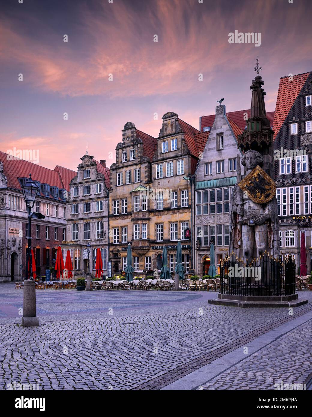Beautiful scene in Bremen, Germany Stock Photo - Alamy