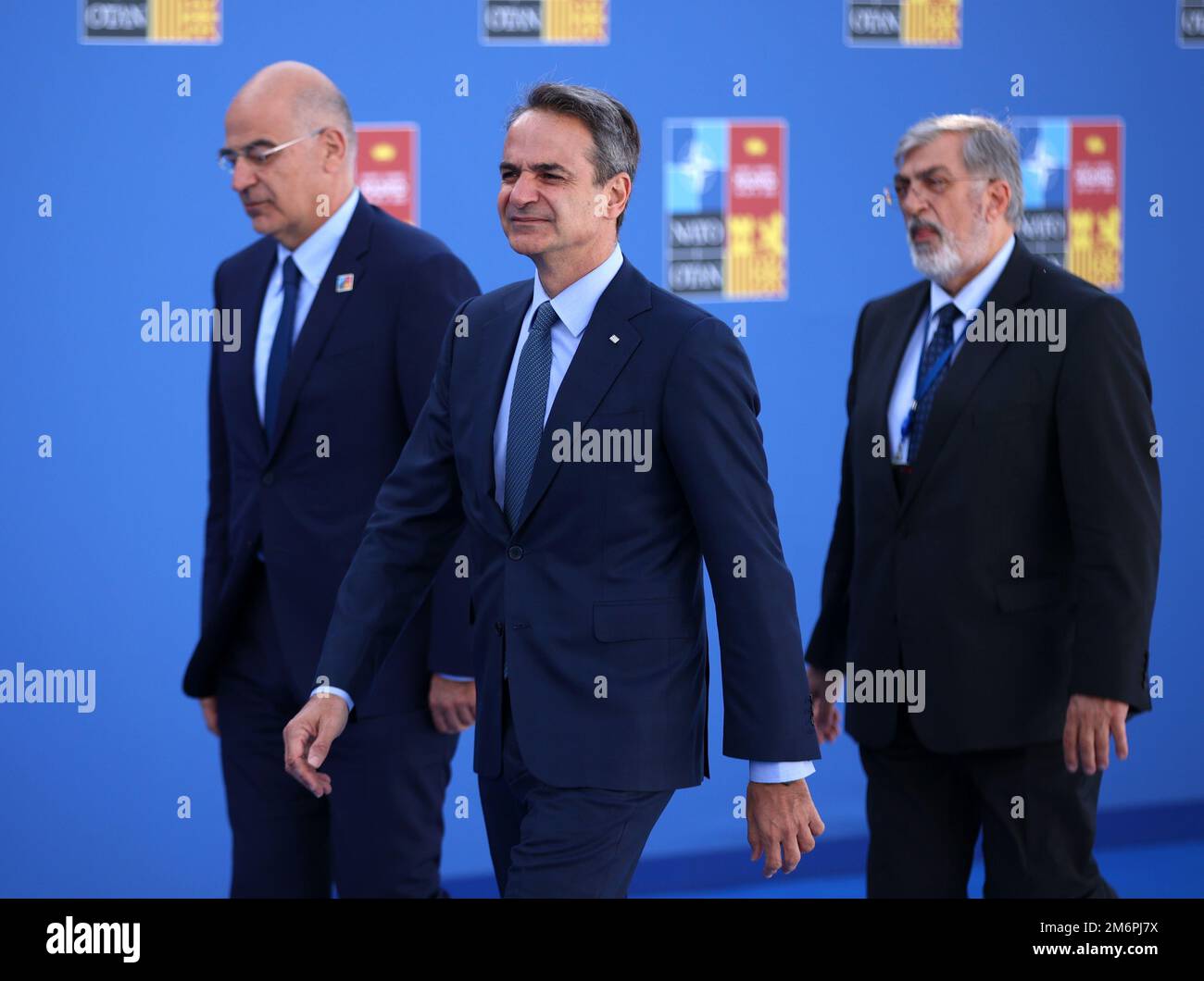 Greek Prime Minister Kyriakos Mitsotakis Stock Photo - Alamy