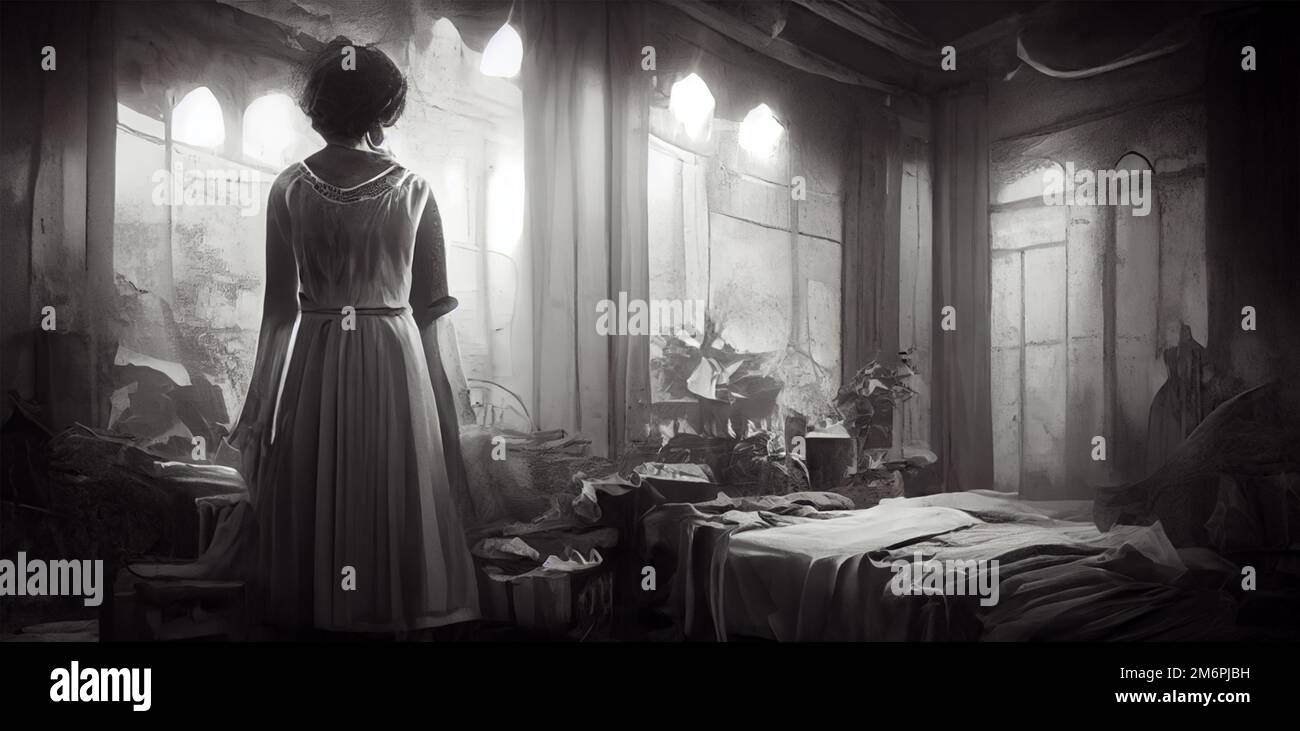 Halloween abandoned building hi-res stock photography and images - Alamy