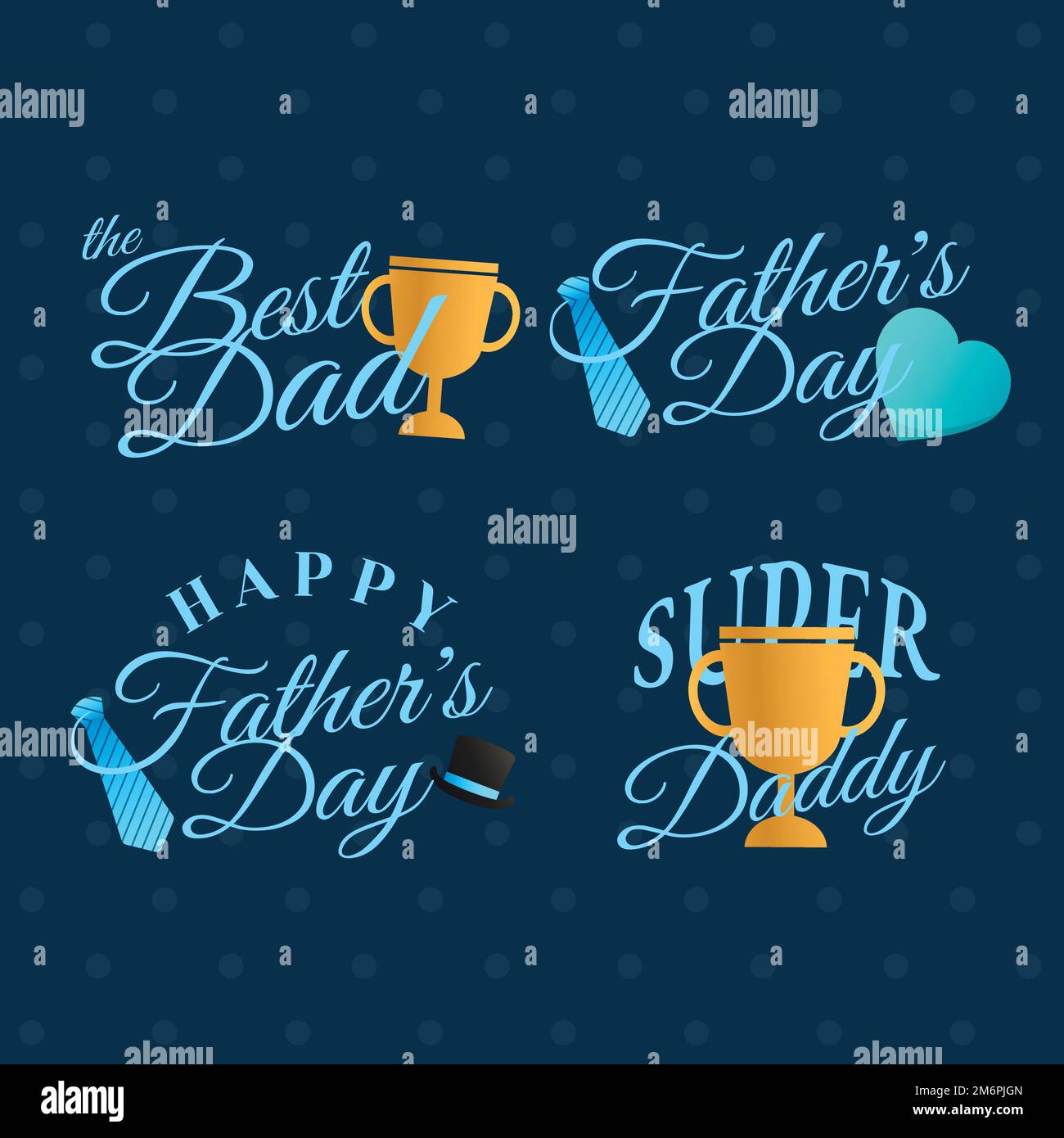 Best dad trophy Stock Vector Images - Alamy