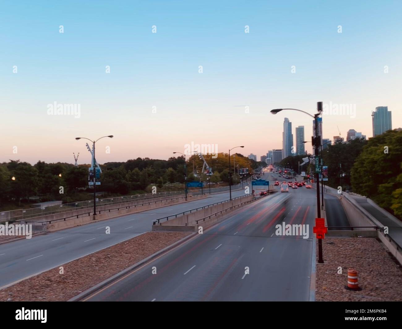 Chicago railroad road hi-res stock photography and images - Alamy