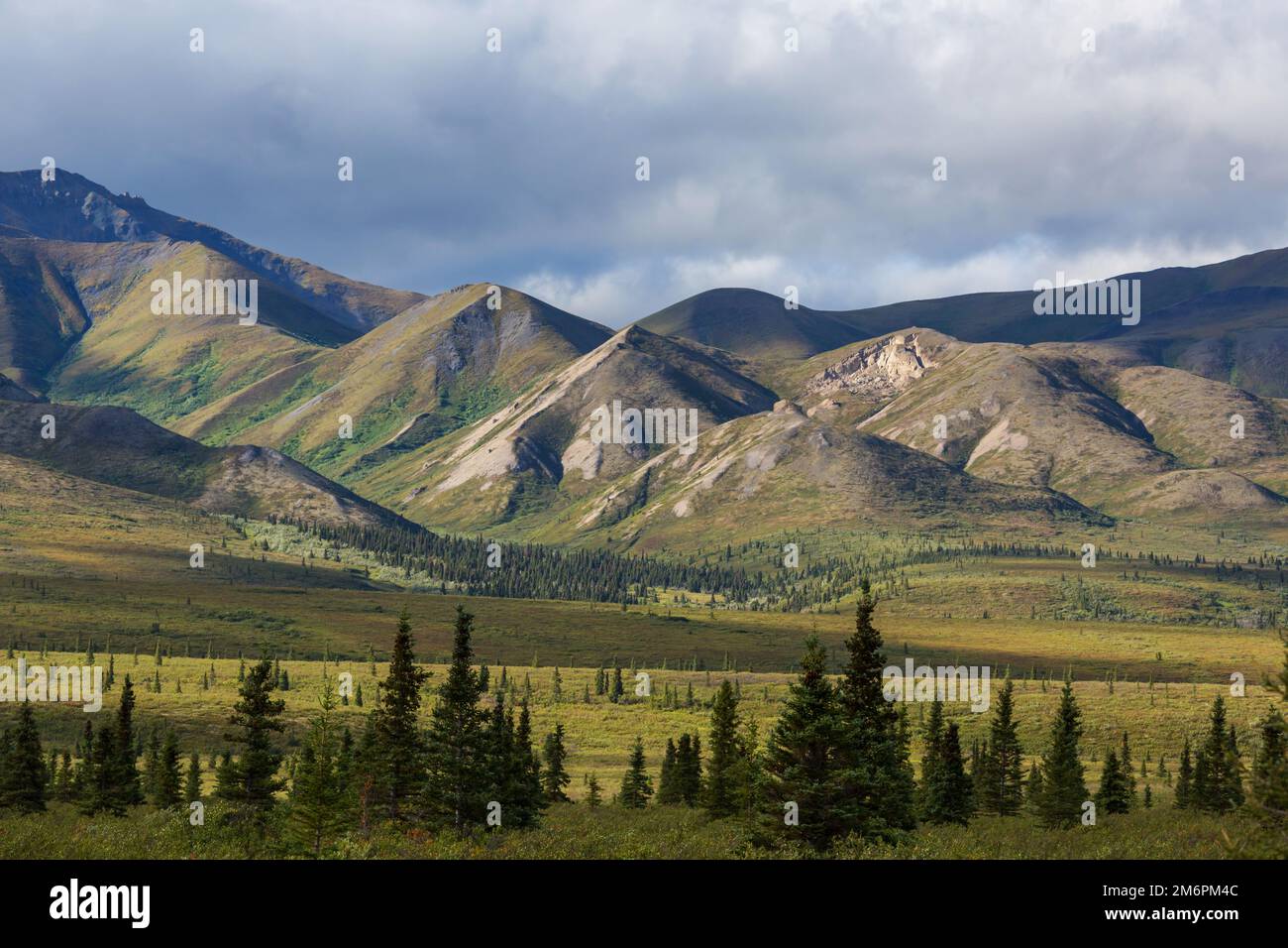 Mountains in Alaska Stock Photo - Alamy
