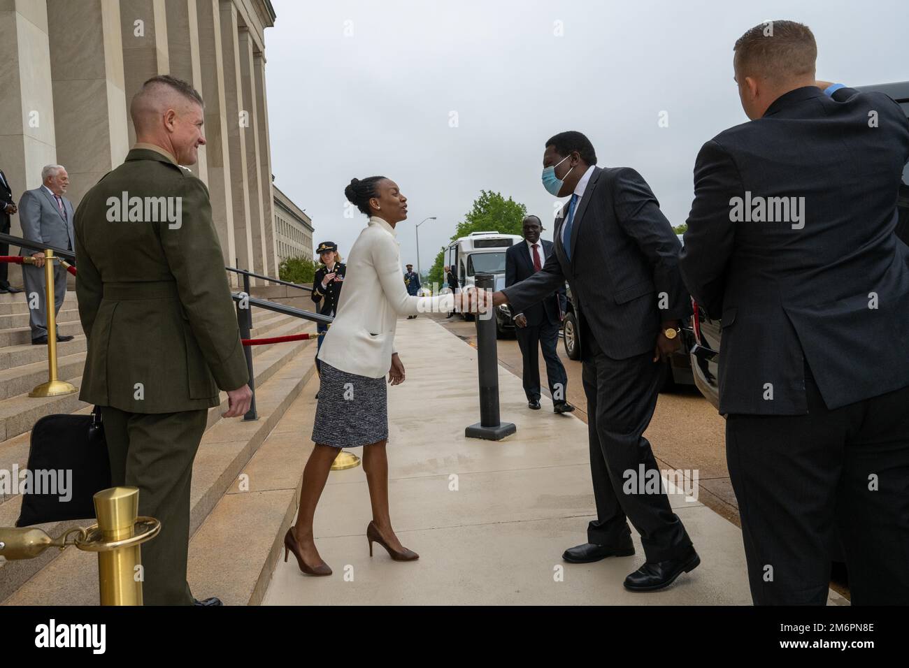 Kenyan cabinet defense secretary eugene wamalwa hi-res stock ...