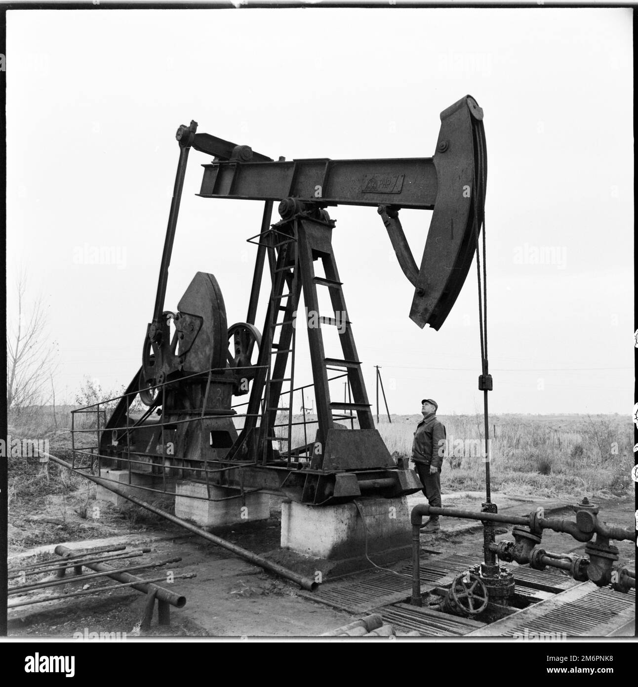 Gas mines Black and White Stock Photos & Images - Alamy