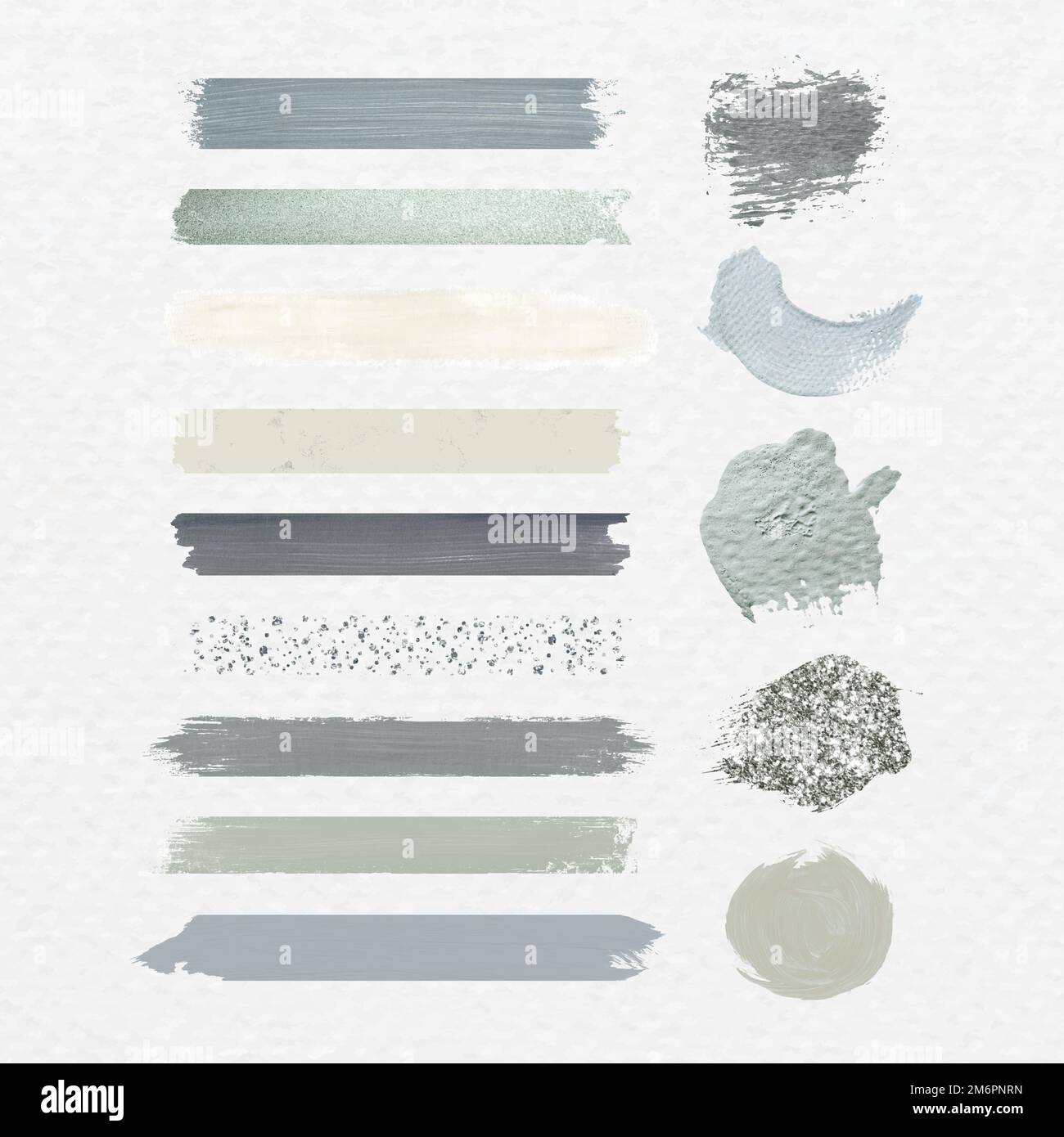 Pastel brush strokes vector collection Stock Vector Image & Art - Alamy