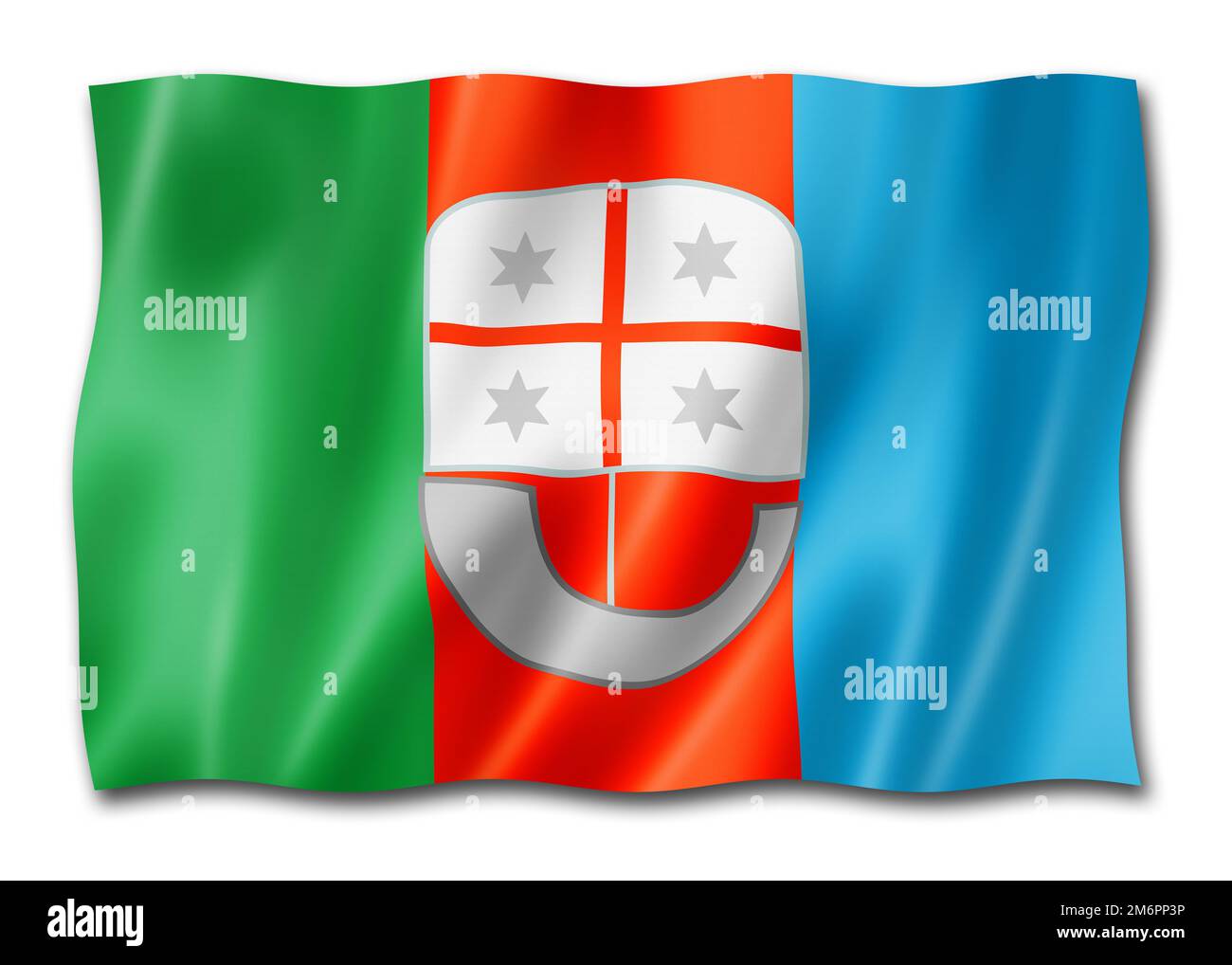 Liguria flag hi-res stock photography and images - Alamy