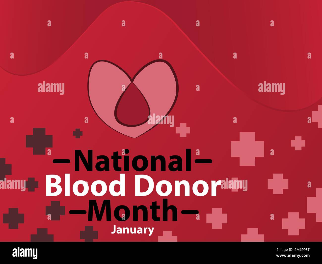 National Blood Donor Month banner vector design celebrated in January ... National Blood Donor Month banner vector design celebrated in January ...