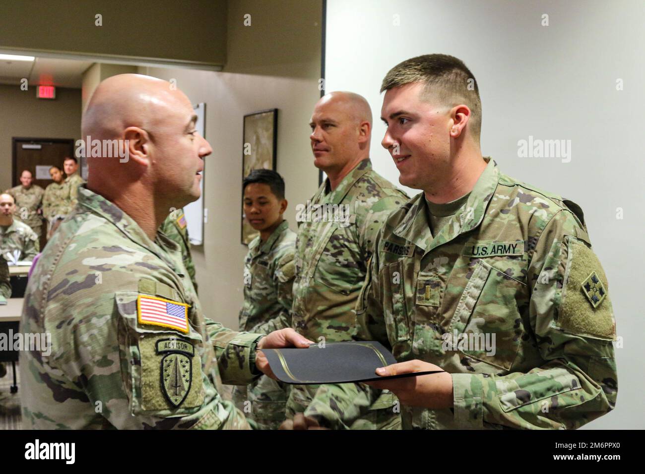Col. Andrew Kiser, commander of 2nd Stryker Brigade Combat Team, 4th ...