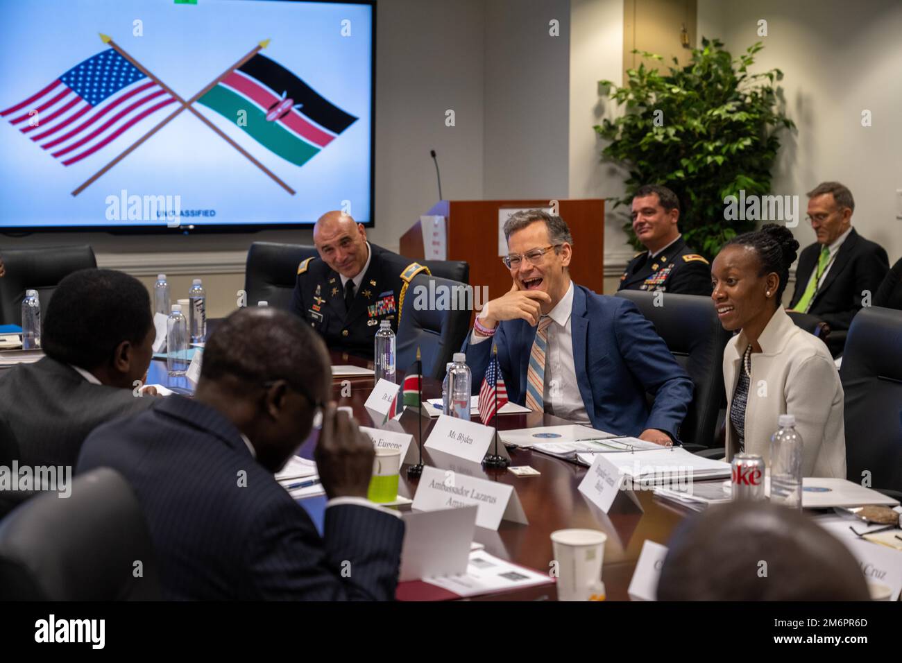 Kenyan cabinet defense secretary eugene wamalwa hi-res stock ...