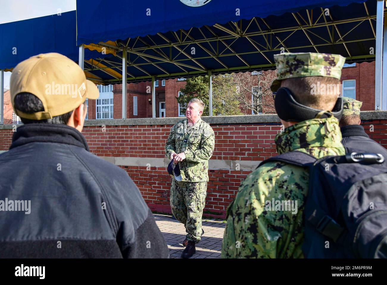 GREAT LAKES, Il. (May 4, 2022) Capt. Jason J. Williamson, commanding ...