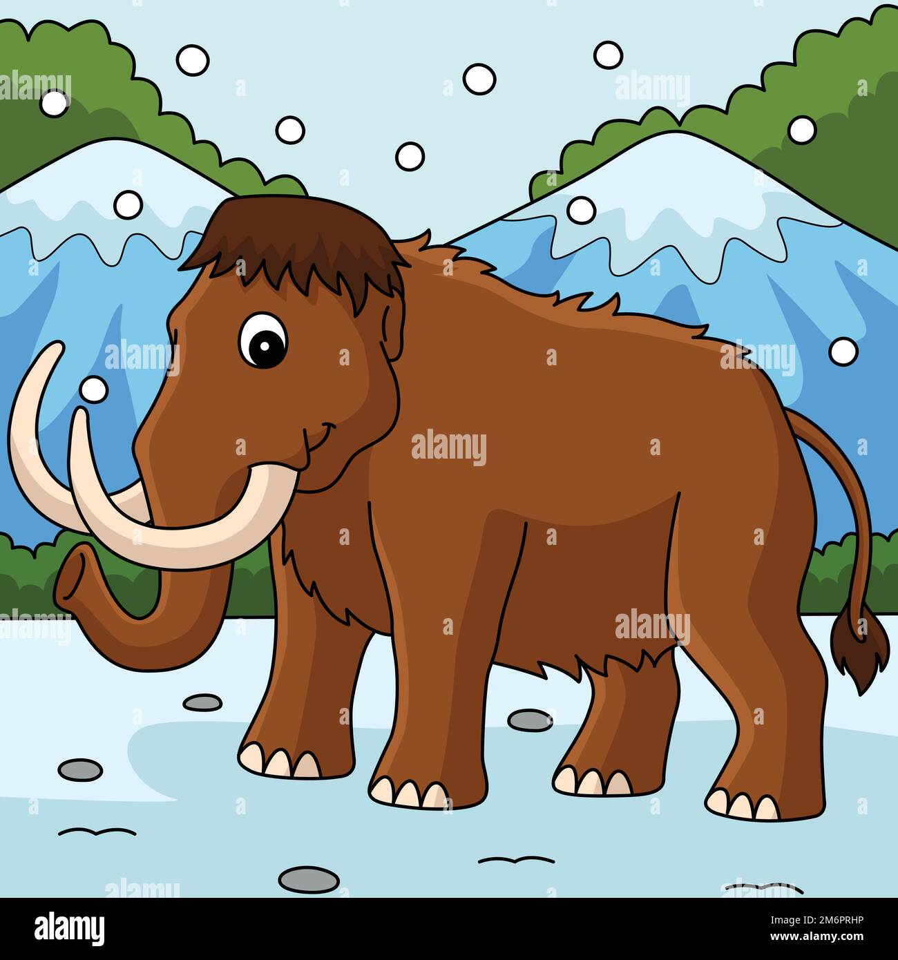 Mammoth hand drawn clipart hi-res stock photography and images - Alamy