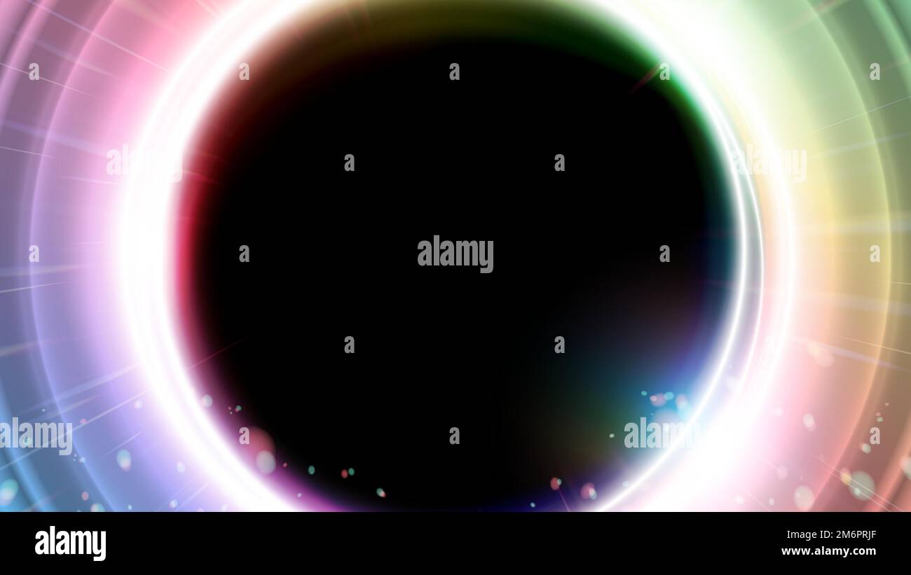 circular glowing background. Vector data that is easy to edit Stock ...