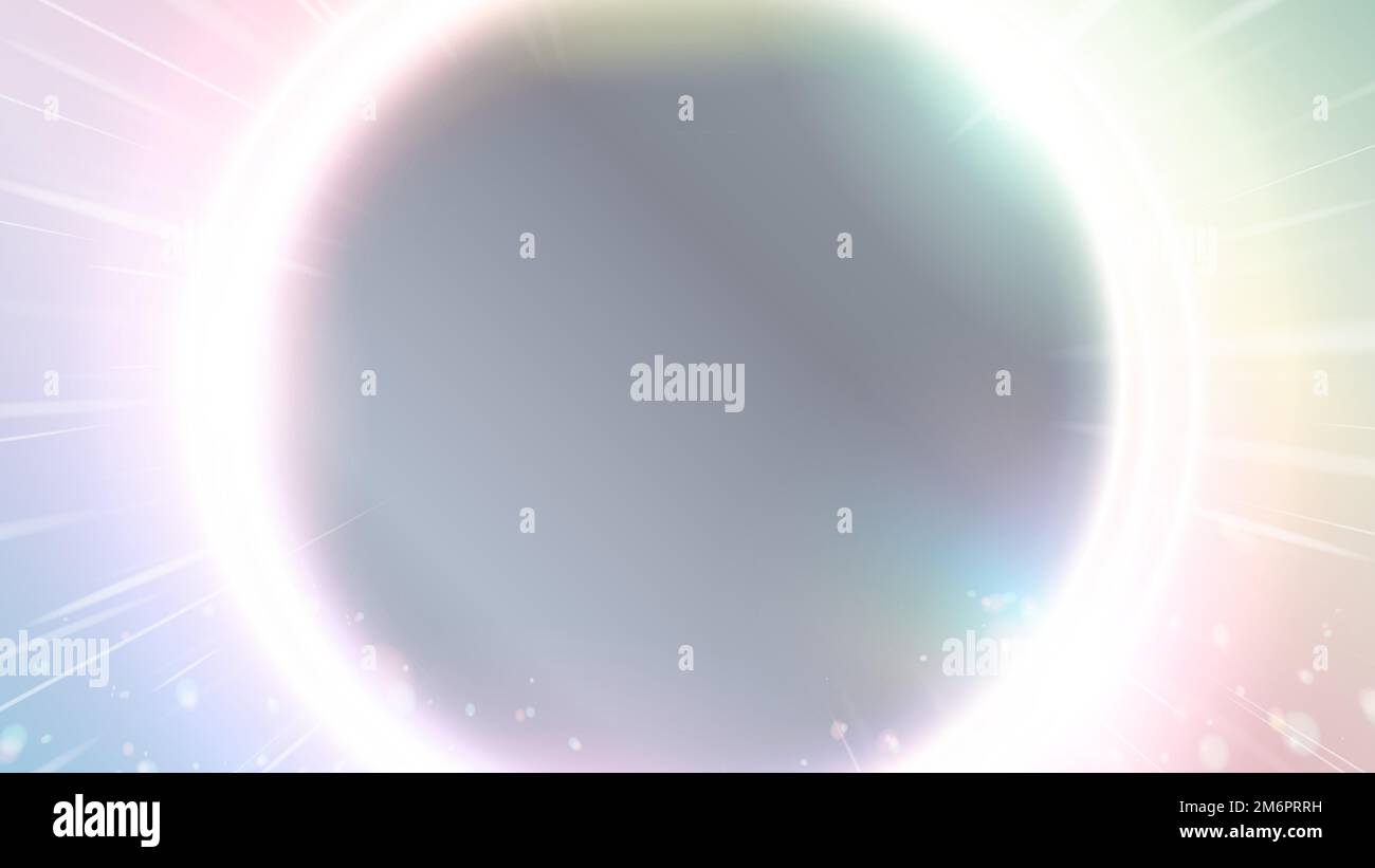 circular glowing background. Vector data that is easy to edit Stock Vector Image & Art - Alamy