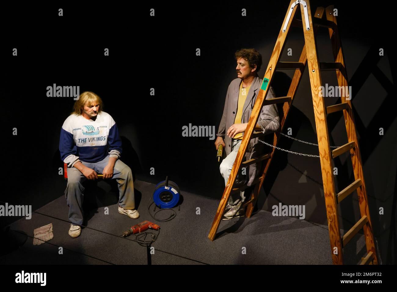 HYPERREALISM, THIS IS NOT A BODY EXHIBITION MAILLOL MUSEUM PARIS Stock ...