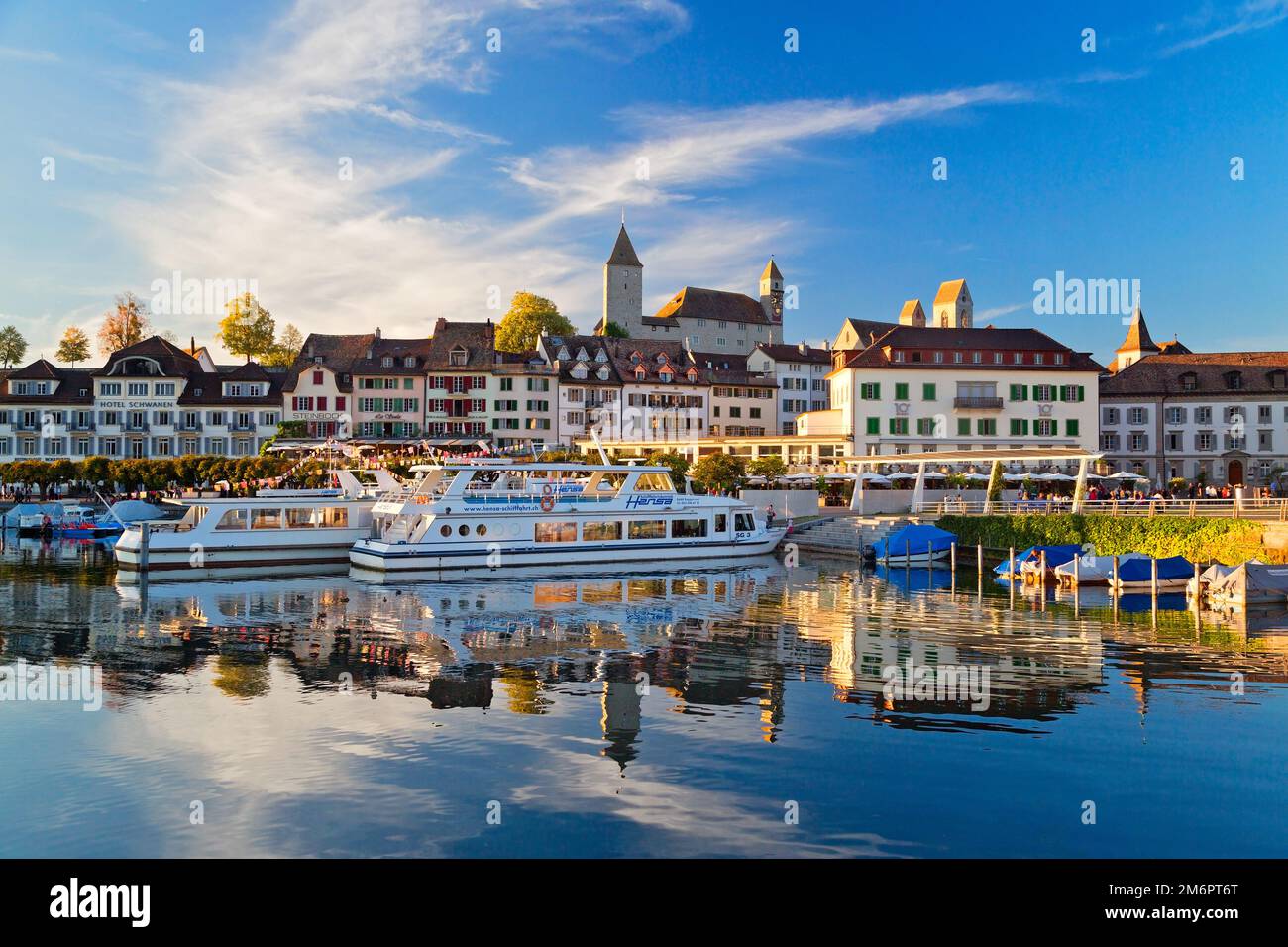 Rapperswil-Jona on Lake Zurich, Switzerland Stock Photo - Alamy