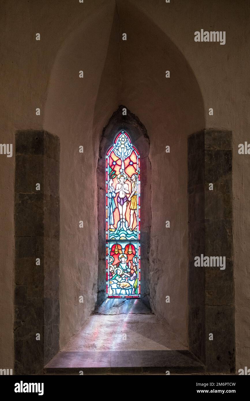 Medieval church in Lofthus, Norway Stock Photo - Alamy