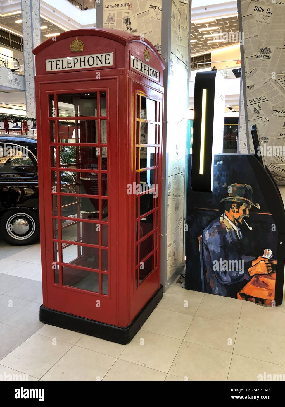london red telephone booth Stock Photo - Alamy