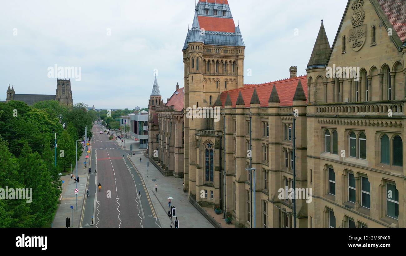 Manchester museum aerial hi-res stock photography and images - Alamy