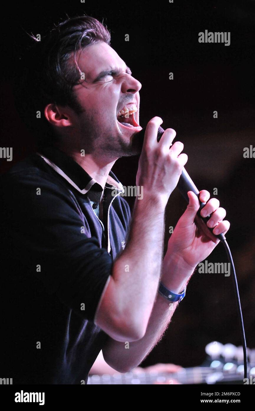 SXSW - The Box Rebellion in concert Stock Photo - Alamy