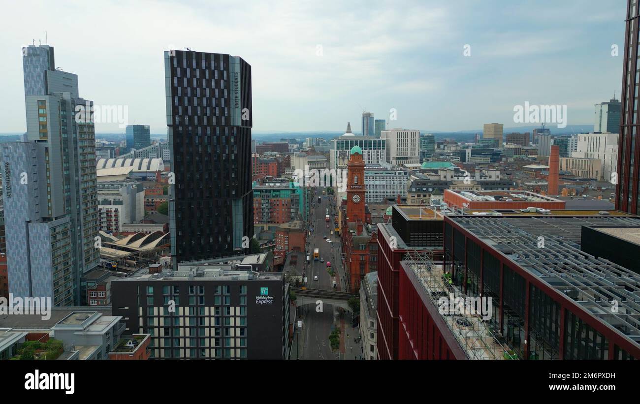 Flight through Oxford Road at Manchester University - travel ...