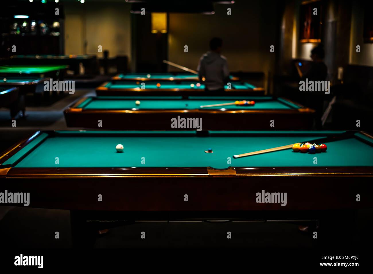 Billiards of image Stock Photo - Alamy