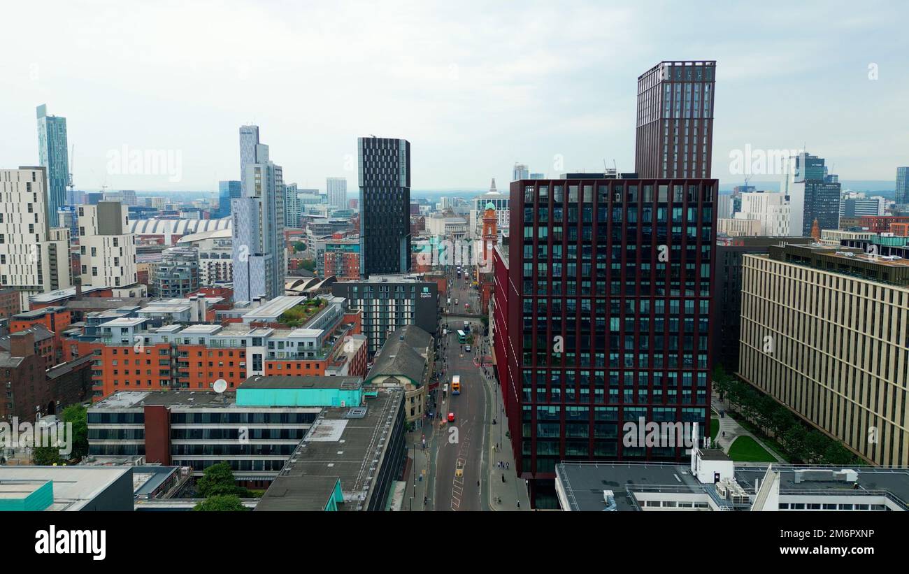 Flight through Oxford Road at Manchester University - travel ...