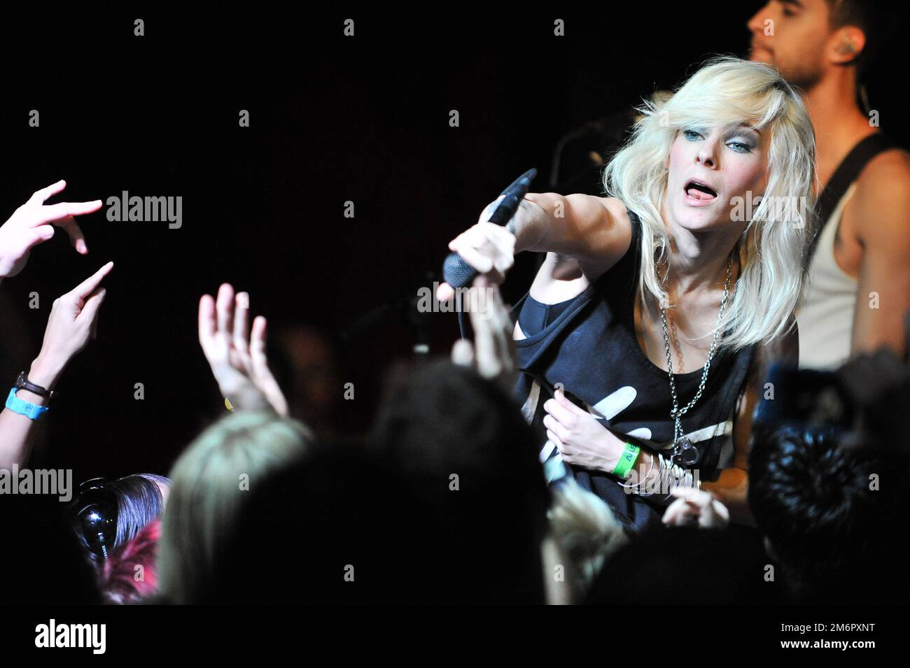 SXSW - The Sounds in concert Stock Photo - Alamy