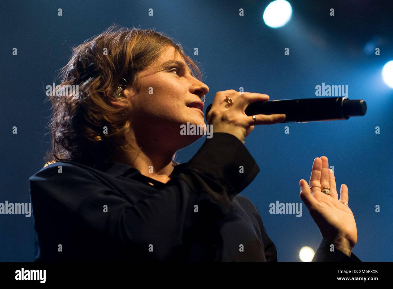 Christine and the Queens in concert at Terminal 5 in New York Stock ...