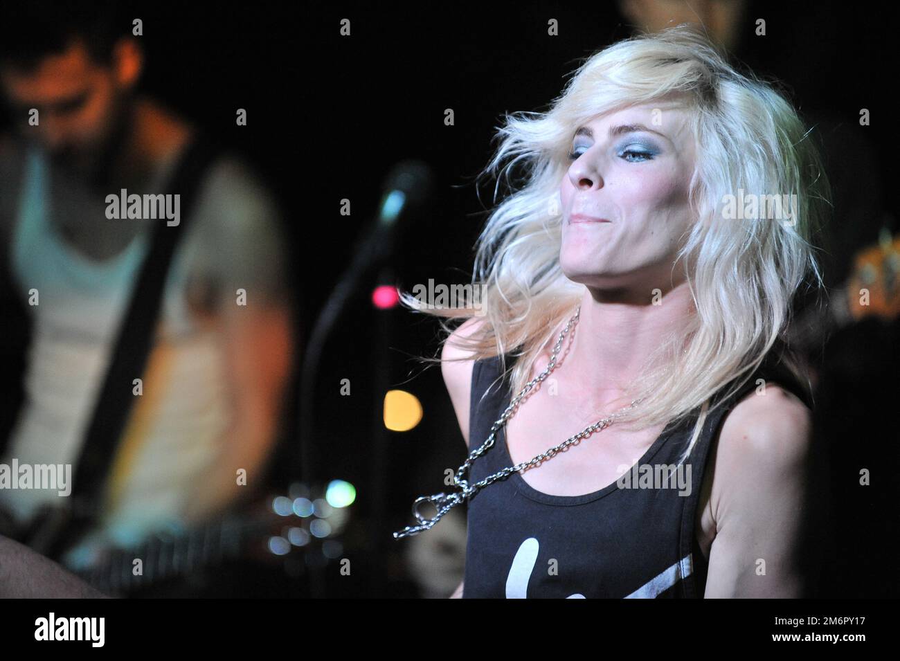 SXSW - The Sounds in concert Stock Photo - Alamy