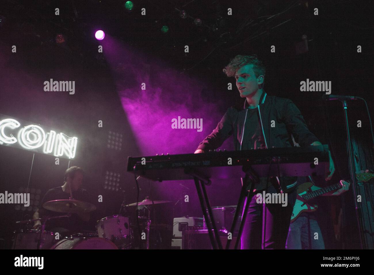 Coin in concert at Irving Plaza in New York Stock Photo - Alamy