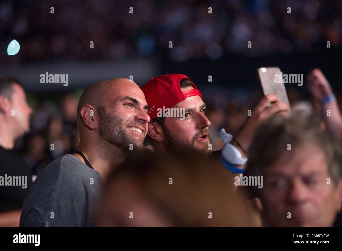 Coldplay in concert at Hard Rock Stadium in Miami Stock Photo - Alamy