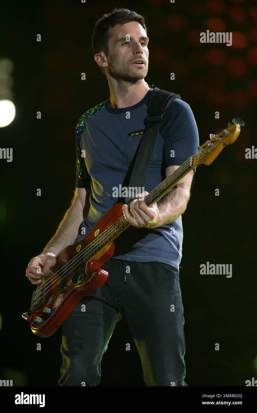 Coldplay in concert at Hard Rock Stadium in Miami Stock Photo - Alamy