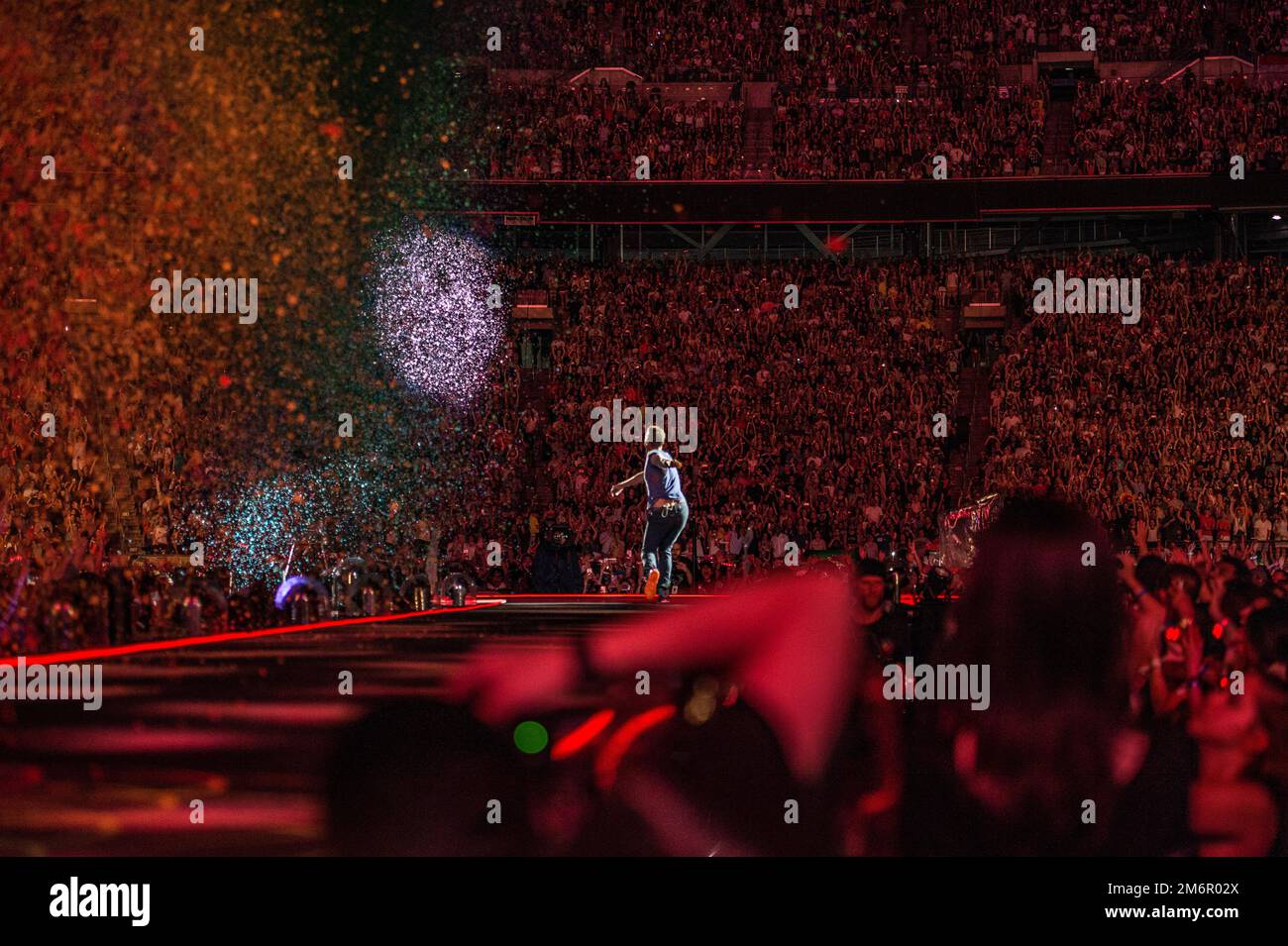 Coldplay in concert at Hard Rock Stadium in Miami Stock Photo - Alamy