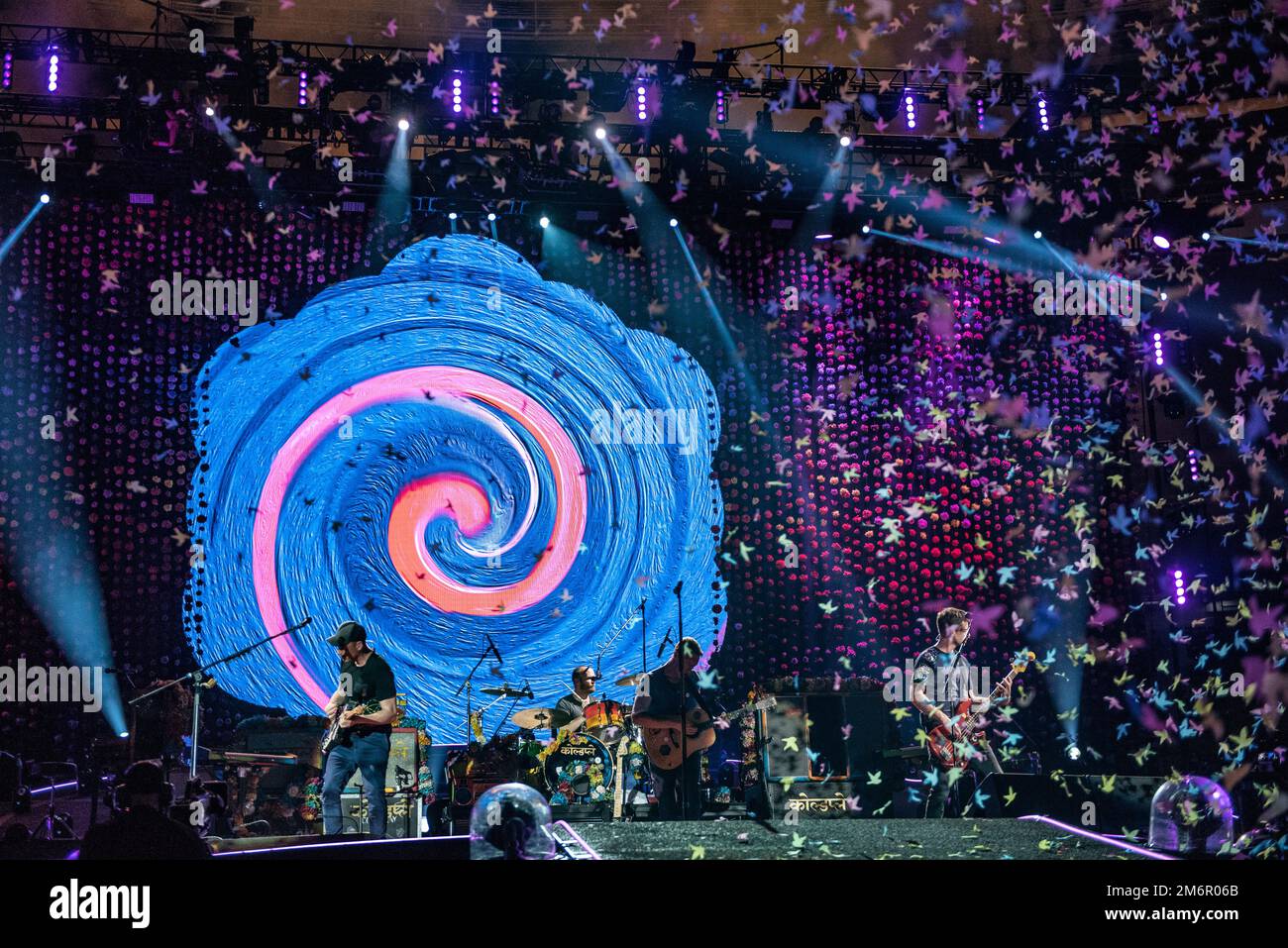 Coldplay in concert at Hard Rock Stadium in Miami Stock Photo - Alamy