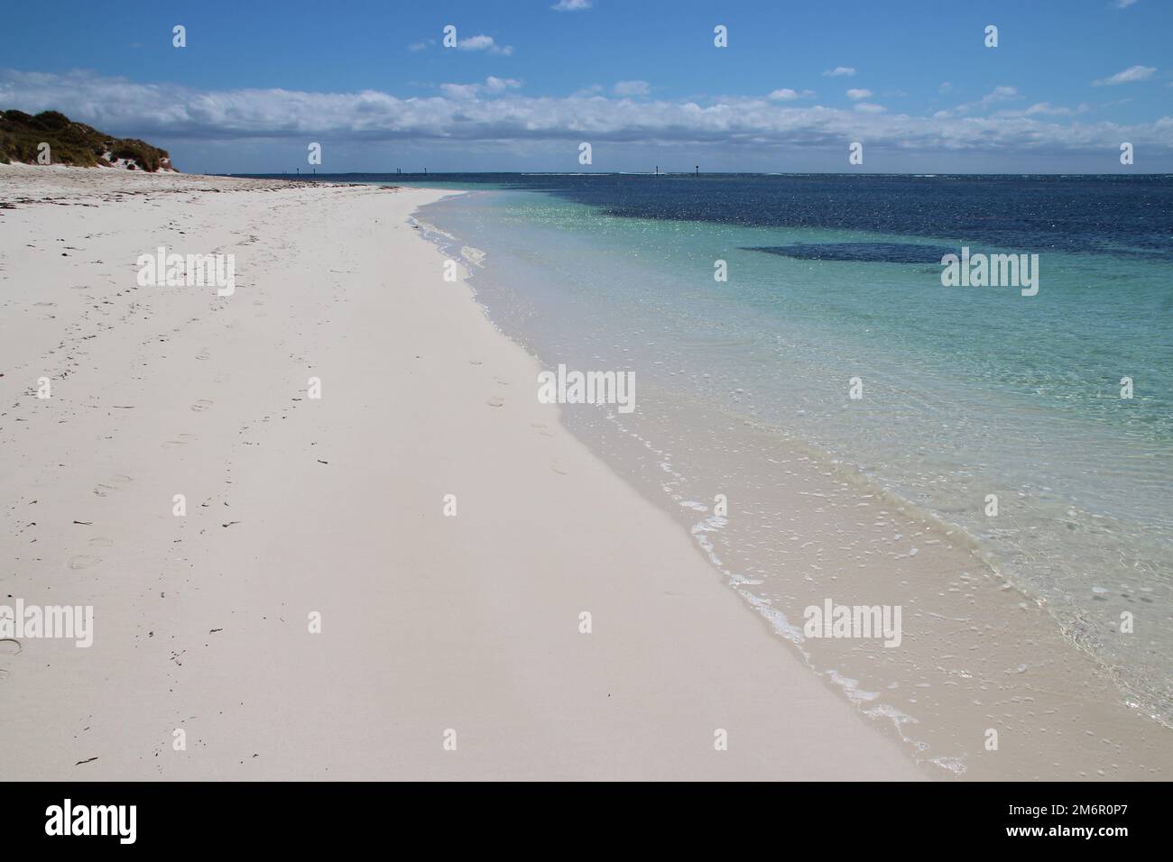 indian ocean at stark bay beach rottnest island (australia Stock Photo ...
