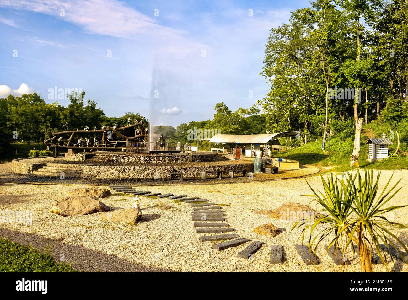 Ban Pa Tueng, Thailand. 18th May, 2022. Pa Tueng Hot Springs, also ...
