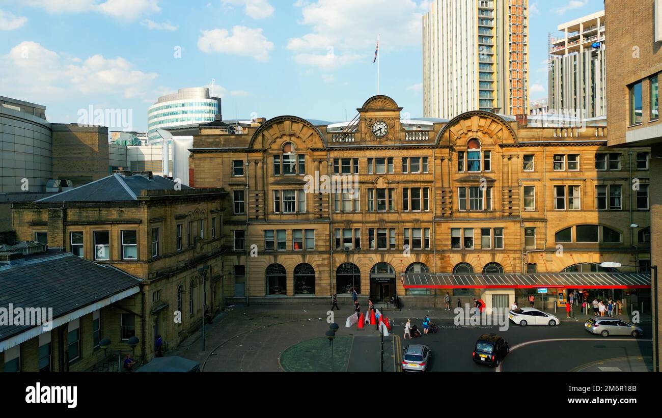 Victoria station aerial manchester hi-res stock photography and images ...
