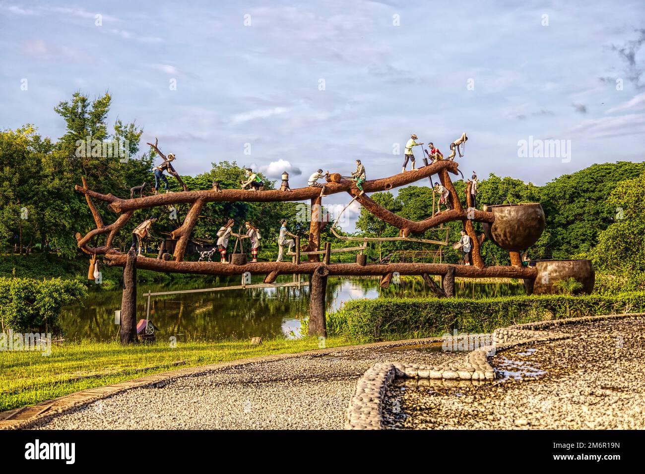 Ban Pa Tueng, Thailand. 18th May, 2022. Pa Tueng Hot Springs, also ...