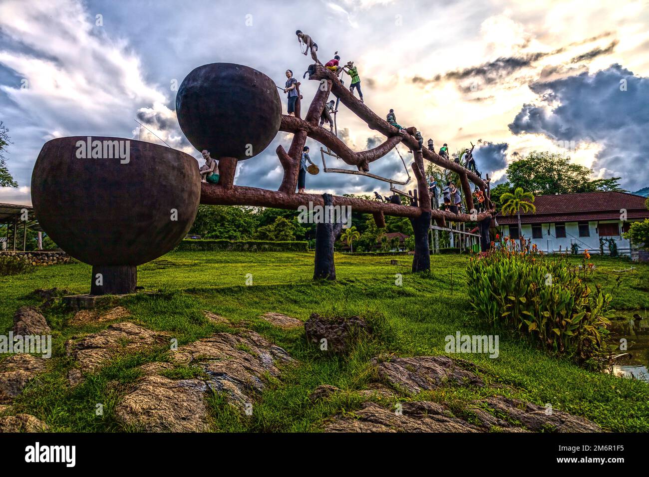 Ban Pa Tueng, Thailand. 18th May, 2022. Pa Tueng Hot Springs, also ...